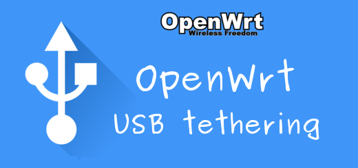 Setup USB tethering to OpenWrt router - PCsuggest